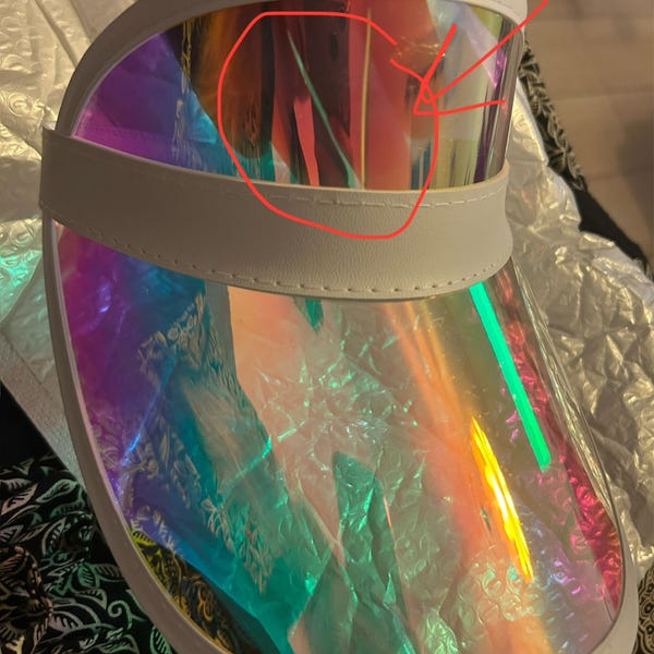 Personalized Holographic Visors,beach Bachelorette Gifts,pool Party ...