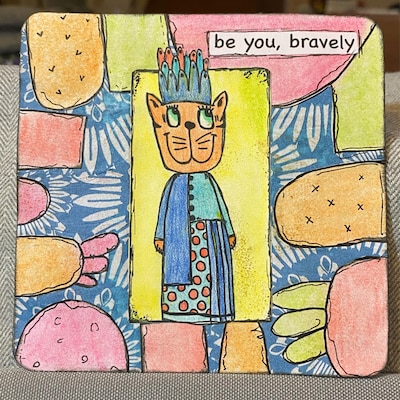 Pokey Out Page Borders borders That Peek Out the Top of Your Journal - Etsy