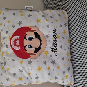 Super Mario Head Digital Machine Embroidery Applique Design, Super ...