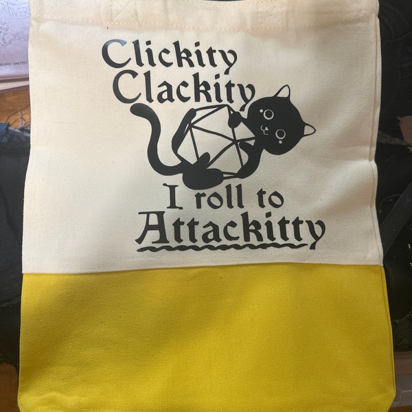 Clickity Clackity I Roll to Attackitty Svg, Dungeons and Dragons, Dnd ...