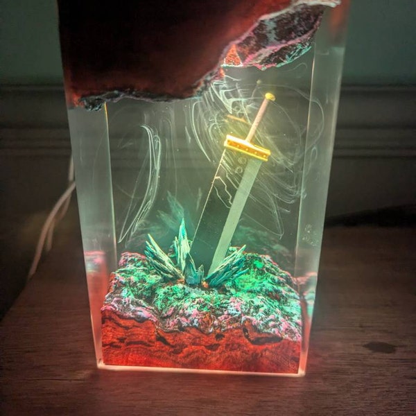 Diorama Resin Epoxy,desk Decor,handcrafted Decor,perfect Gift for Game ...