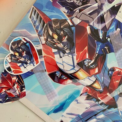Starscream Transformers IDW Print - Etsy