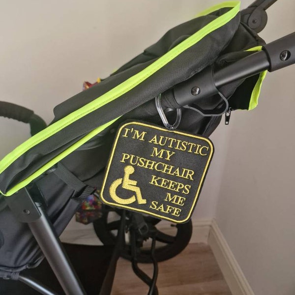 Treat as Wheelchair Sign, Disabled Buggy Tag, Wheelchair Pram Clip ...