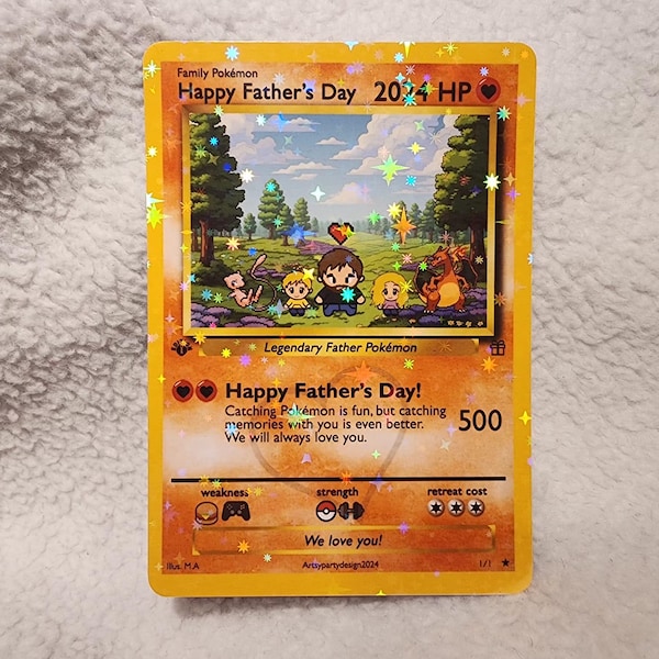 Pokemon Pregnancy Card, Pokemon Gender Reveal, Custom Pokemon Card ...