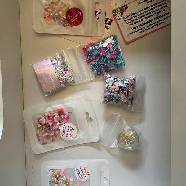 10 or 50 Grams Dark Blue Cellophane Solvent Resistant Iridescent Chunky ...