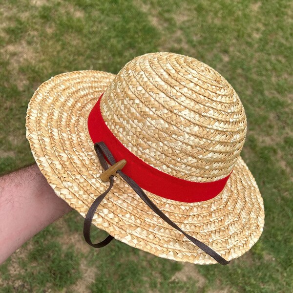 EXTRA Large XL One Piece Luffy Straw Hat for Adults - for Cosplay or ...