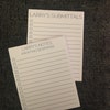 Custom Logo Notepads for Your Business Your Personalized Logo 50 Page ...