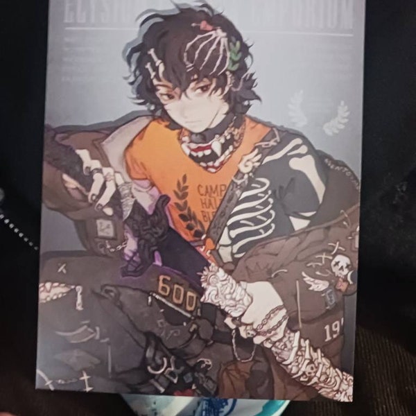 Percy Jackson - Nico Di Angelo Skeleton Sticker - Etsy