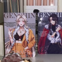 Genshin Impact Magazine Cover 4 X 6 High Gloss Mini Print Anime ...