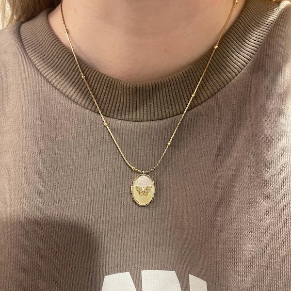 Custom Heart Locket Necklace With Photo, Personalized Photo Necklace ...