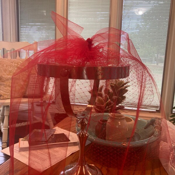 Classic 10 Inch Hat Netting • Pink Veiling • Millinery Supply • per ...