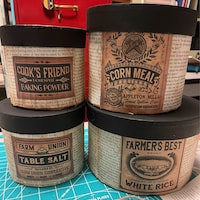 Vintage Kitchen Baking Labels, Prim Primitive Digital Download ...