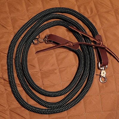 Custom Loop Yacht Rope Reins With Snaps, Yacht Rope Reins, Custom Reins ...