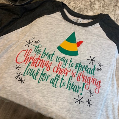 Christmas Svg Buddy the Elf Svg, Funny Christmas Sv Spread Christmas ...