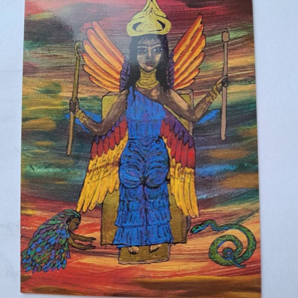 Arianrhod Prayer Card - Etsy