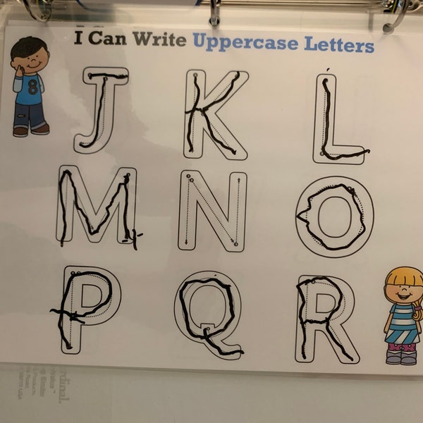 Preschool Pre-k Kindergarten Letter and Name Tracing Bundle - Etsy