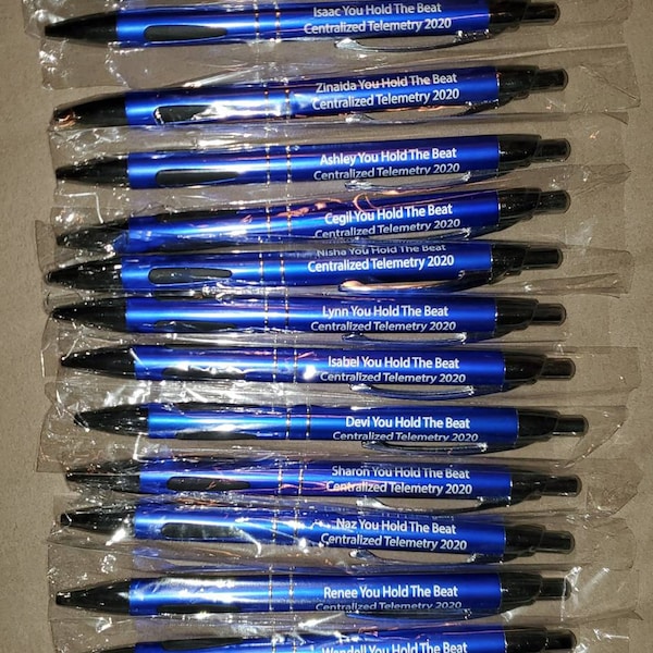 Comfort Grip Laser Engraved Pens, One Laser Engraved Pen, Business Pens ...