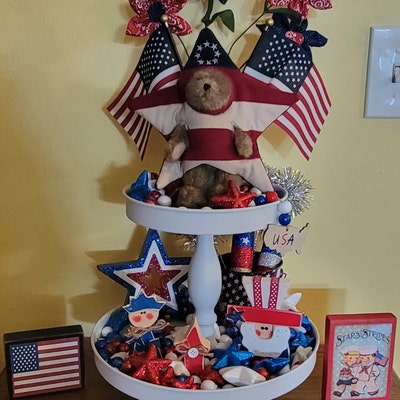 Uncle Sam & Lady Liberty - Etsy