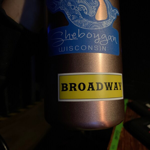 Waitress Sticker It's a Pretty Good Bad Idea Me and You Broadway ...