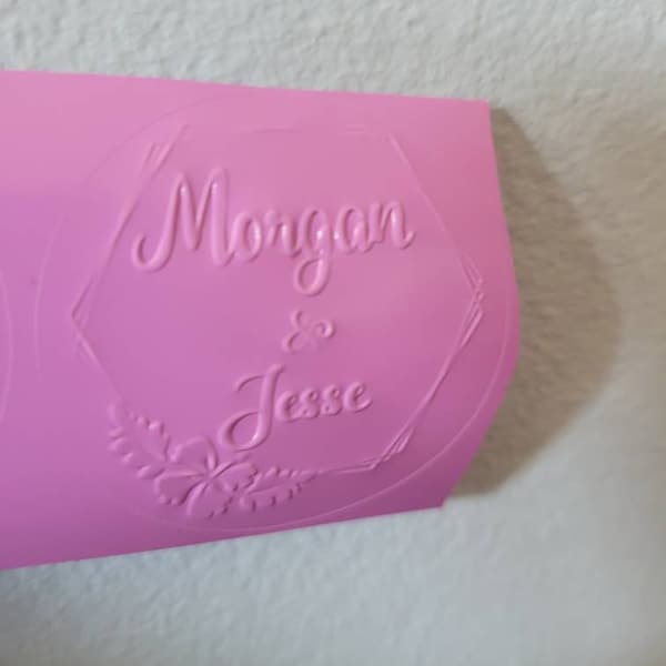 Hot Selling Customized Monogram Embosser Stamp Personal Monogram ...