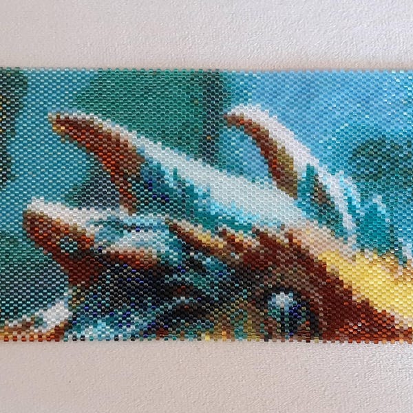 ETHEREAL | Peyote Tapestry Pattern, Loom Tapestry Pattern, Large Even ...