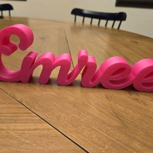 6,5 Hollow Fillable Letter Freestanding Empty Letter Box Self Standing ...