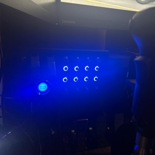 Pc Usb 30 Functions for Flight Simulator With Superb Dual Encoder, Back ...