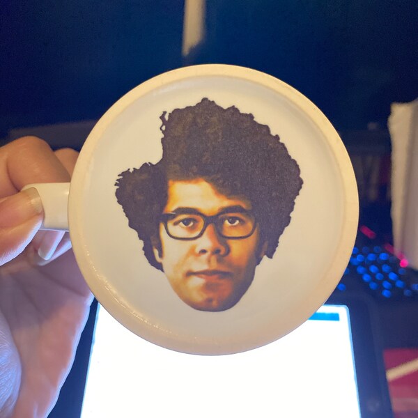 The IT Crowd Mug/cup Maurice Moss Richard Ayoade Face Geek Nerd ...