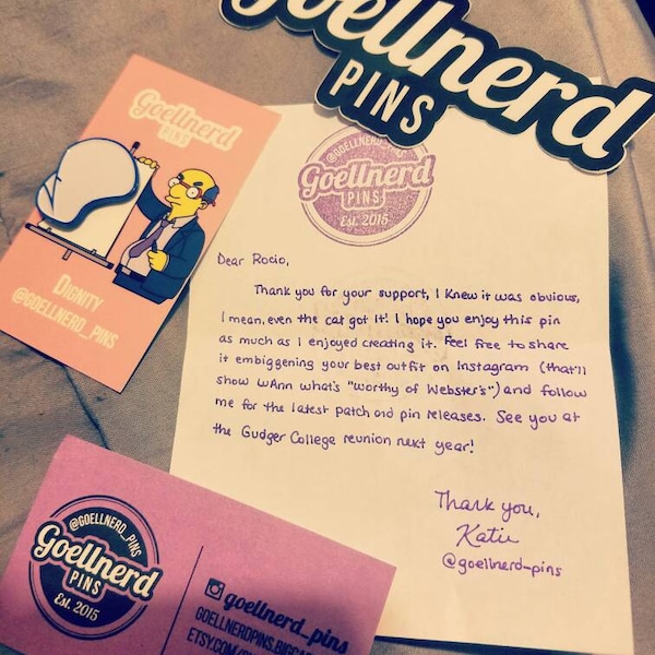 Simpsons Dignity Pin - Etsy