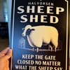Vintage Sheep Shed Sign, Sheep Owner Gift, Sheep Barn Sign, Custom ...