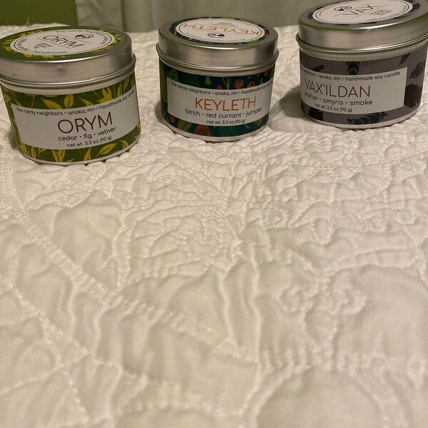 Bells Hells Candles ⋄ Handmade ⋄ Critical Role Campaign 3 ⋄ D&D ⋄ ...