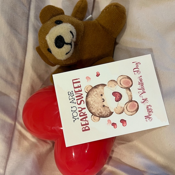 Teacher Appreciation Tags You Are the Beary Best Tag Employee Staff ...