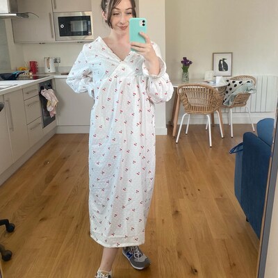 Cross Over Flared Sleeve Dress Sewing Pattern - Etsy Australia