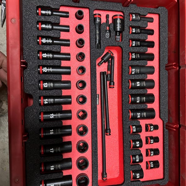 Tri Divider Insert Tool Organizer for Packout Rolling Tool Box Tool Box ...