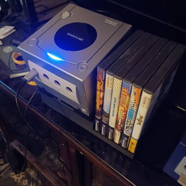 Nintendo Gamecube Display Stand; Gamecube Game Storage - Etsy