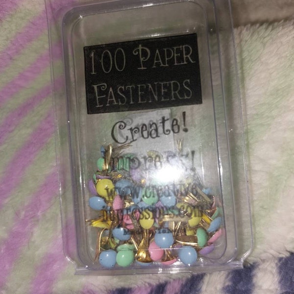 Mini Brads Creative Impressions Mini Metal Paper Fasteners - Choose ...