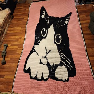 Harley-davidson Crochet Afghan Pattern Graph - Etsy