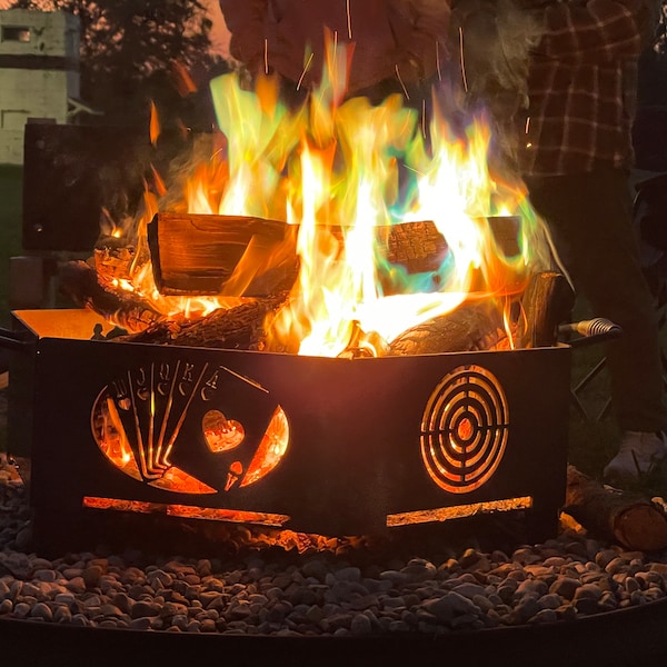 Personalized/custom Fire Pit That Will Last!!! Heavy Duty and Long ...