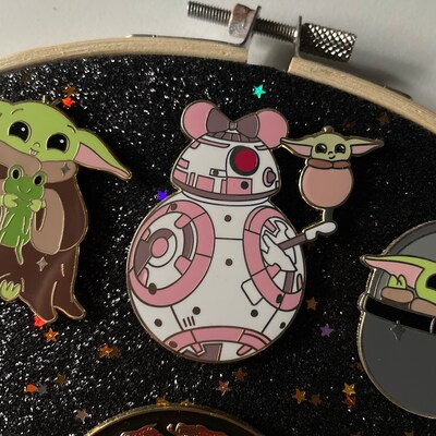 Stitch and Grogu Sticker Cute Stickers Disney Stickers - Etsy