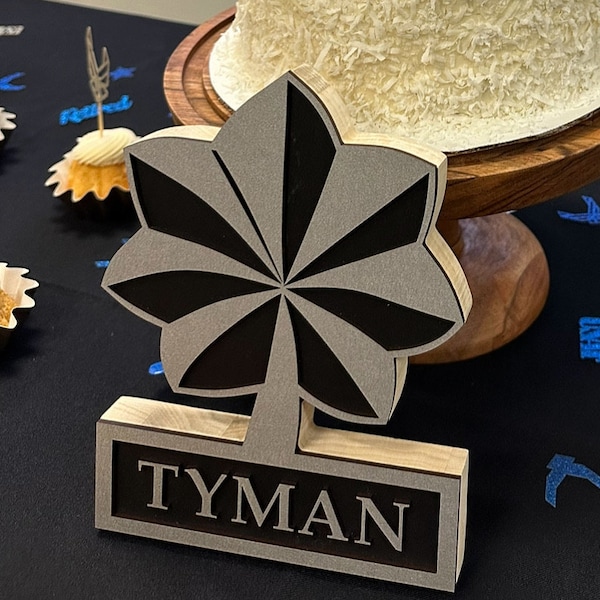 USAF Self Standing Rank Name Plate - United States Air Force Self ...