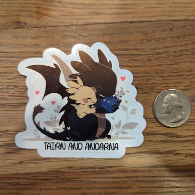 Fourth Wing Violet Flowers for Violet Tairn and Andarna Sticker - Etsy