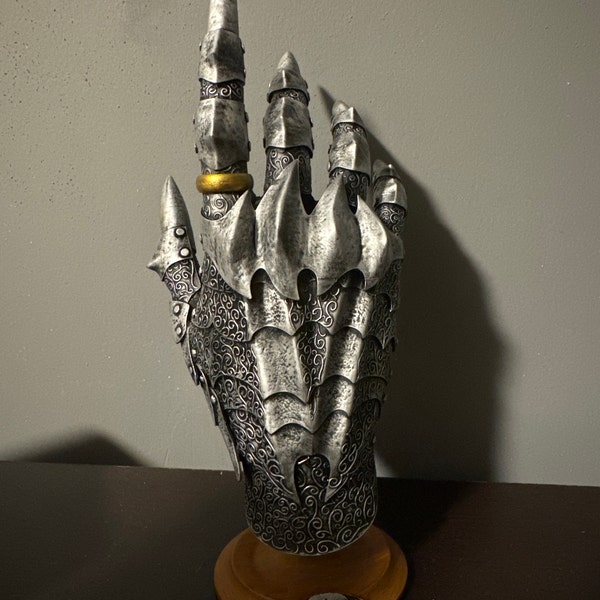 Sauron Gauntlet, Large Hand of Sauron Statue - Etsy