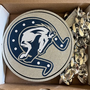 Touchdown Rings Turnover Chain Miami Bling Hurricanes - Etsy