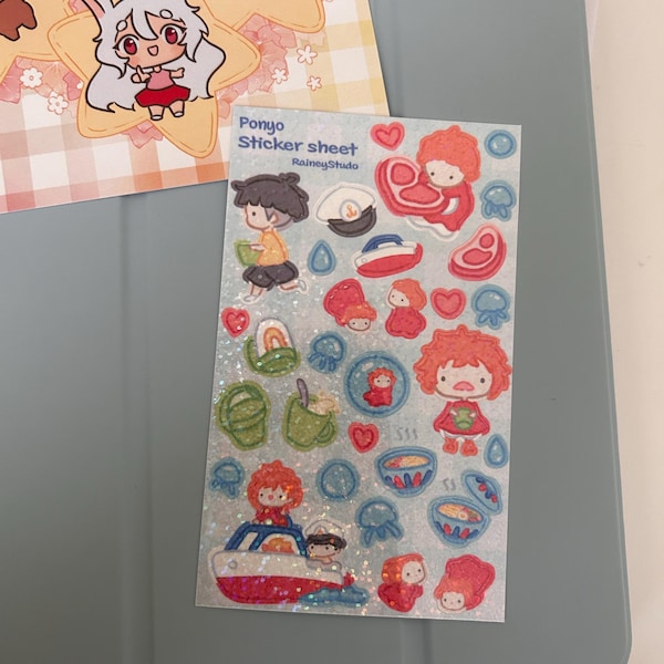 Kimi Ni Todoke Sawako Sticker Sheet Gloss Sticker Sheet - Etsy