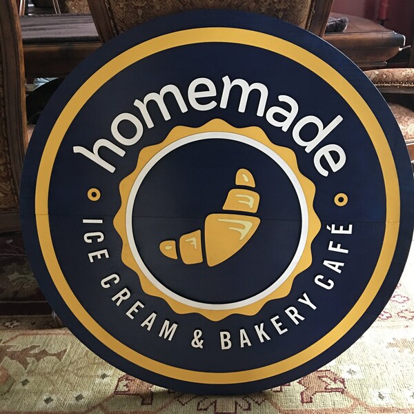 Custom Logo Sign, Custom Store Logo Sign, Interior Exterior Sign ...