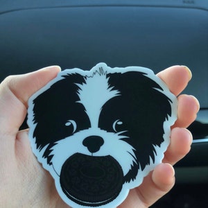 Jindo Monstera Vinyl Sticker Jindo Sticker Monstera | Etsy