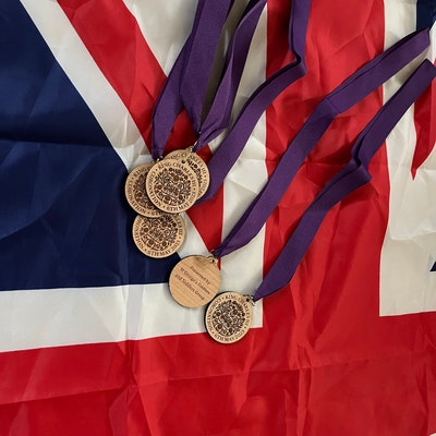 Wooden School Sports Day Medals 55mm Comes Complete With - Etsy UK