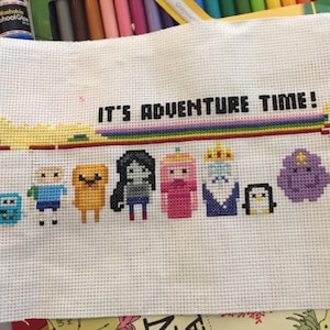 Adventure Time Cross Stitch Pattern PDF Instant Download - Etsy Canada