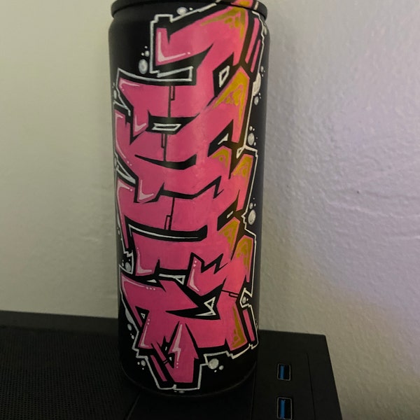 Custom Graffiti Spray Paint Can Name Letters Personalized Street Art ...