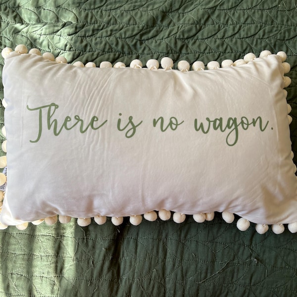 Velvet Pom Pom Personalized Words Pillow, Name Pillow, Customized ...